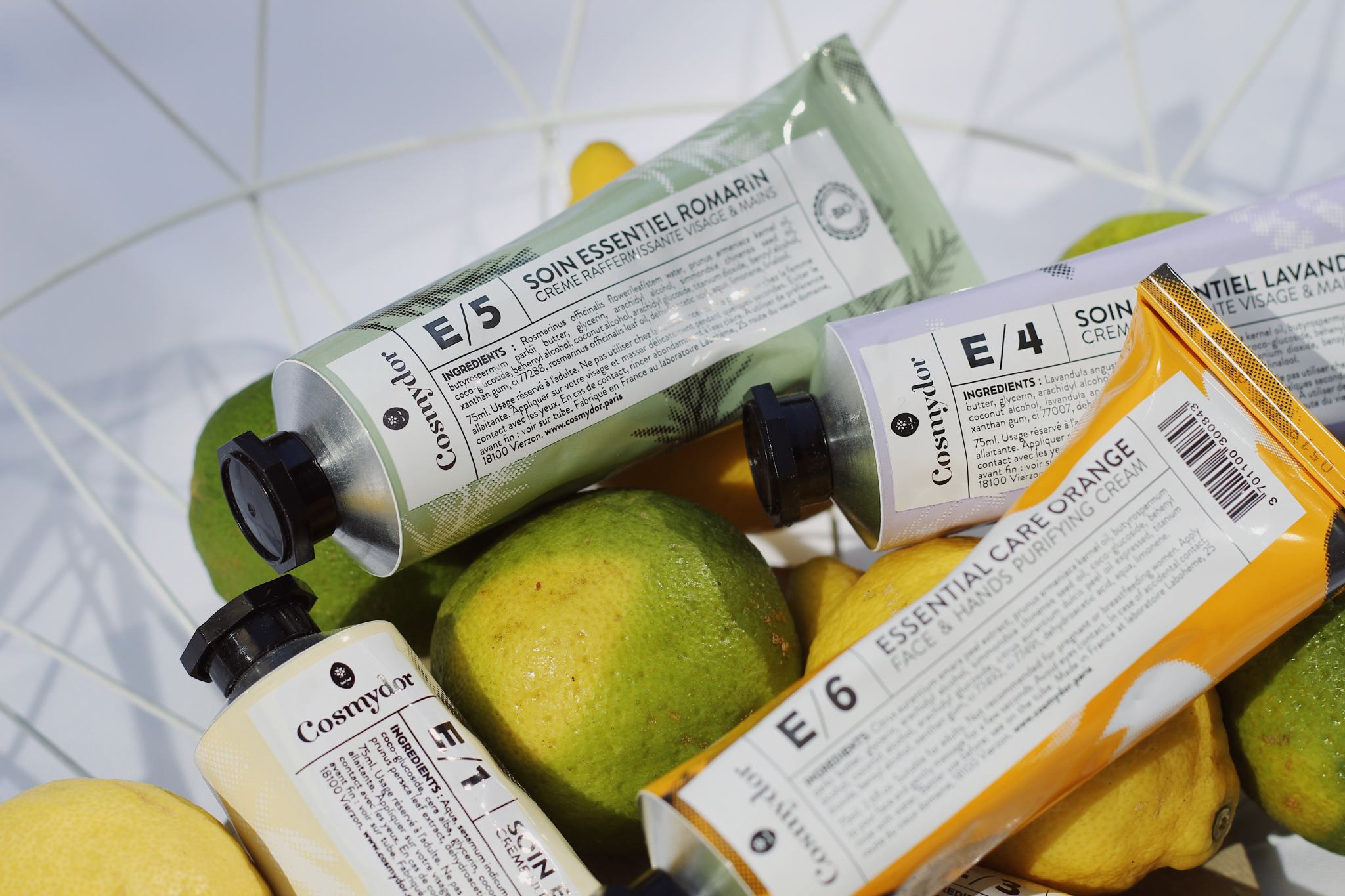 Les soins essentiels Cosmydor – Standards